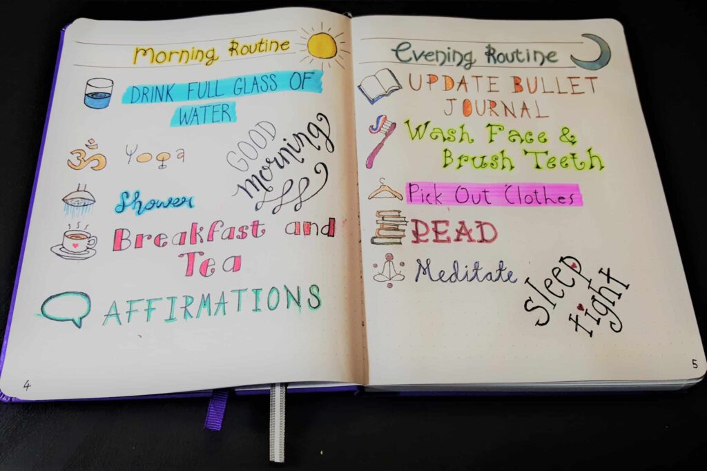 Morning And Evening Routines Using Your Bullet Journal To Start Your Day morning-and-evening-routines-using-your-bullet-journal-to-start-your-day
